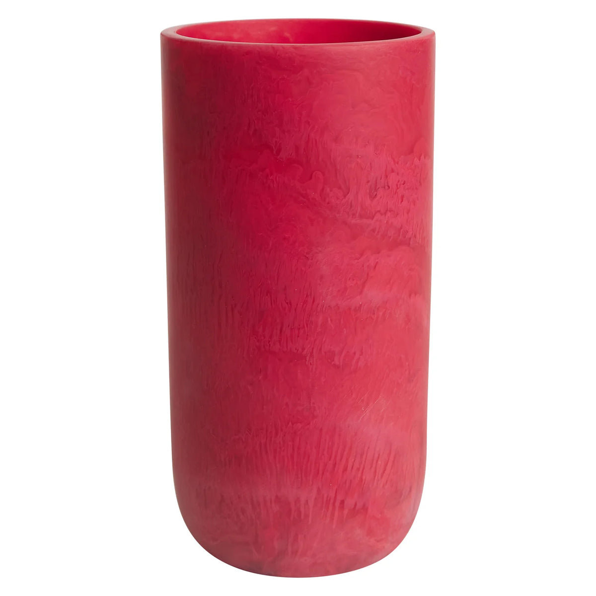 Sage x Clare Resin Kalinda Vase - Raspberry – Homeroom Design