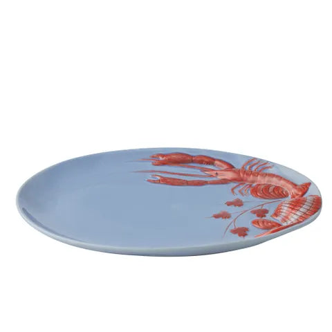 Agosta Ceramic Platter Large - Sky Orange – Homeroom Design