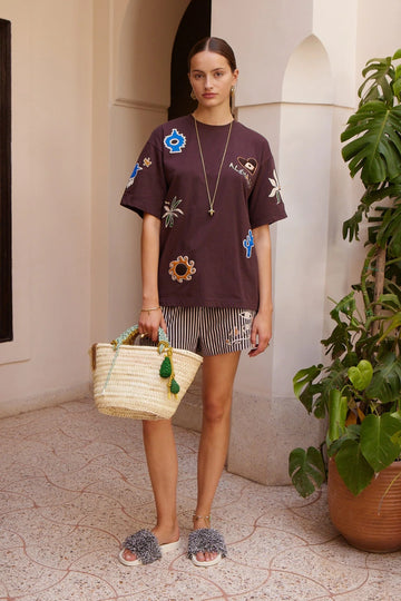 Alemais Sirocco Embroidered Tee – Homeroom Design