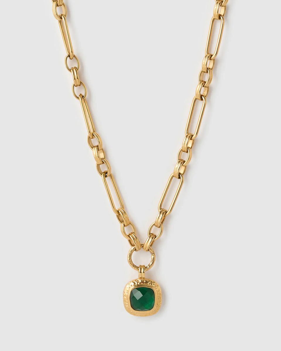 Arms of Eve Mason Necklace - Emerald – Homeroom Design