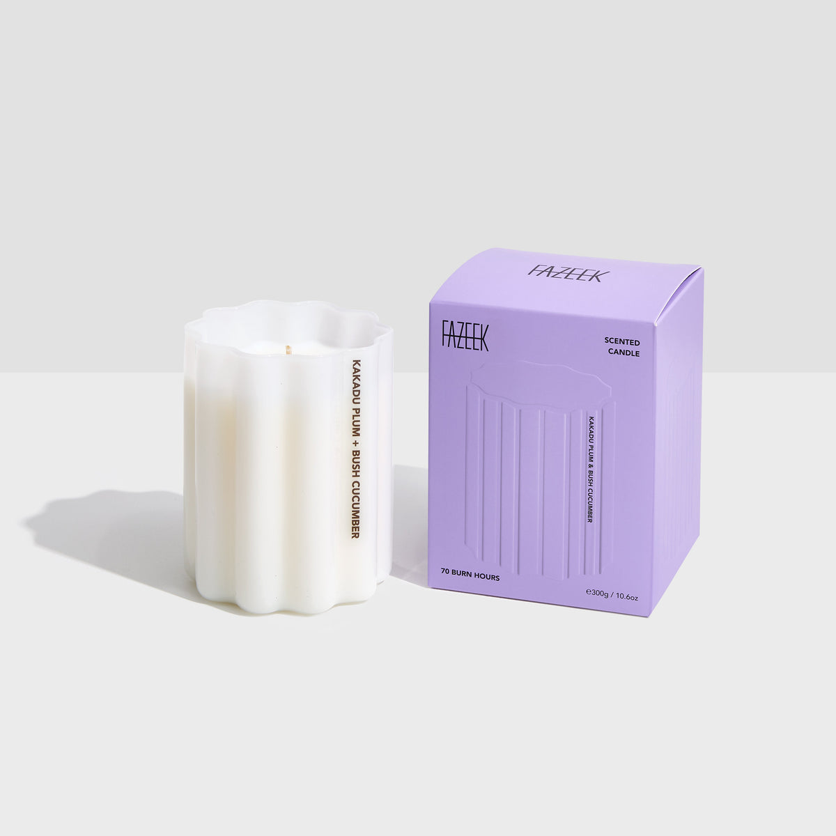 Fazeek Wave Candle - Kakadu Plum + Bush Cucumber – Homeroom Design