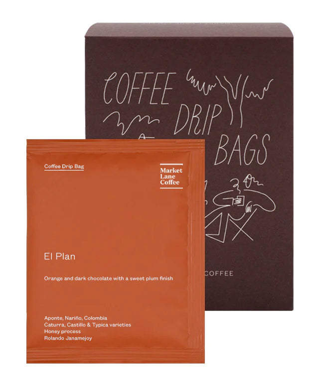 Market Lane Coffee - Coffee Drip Bags - El Plan – Homeroom Design