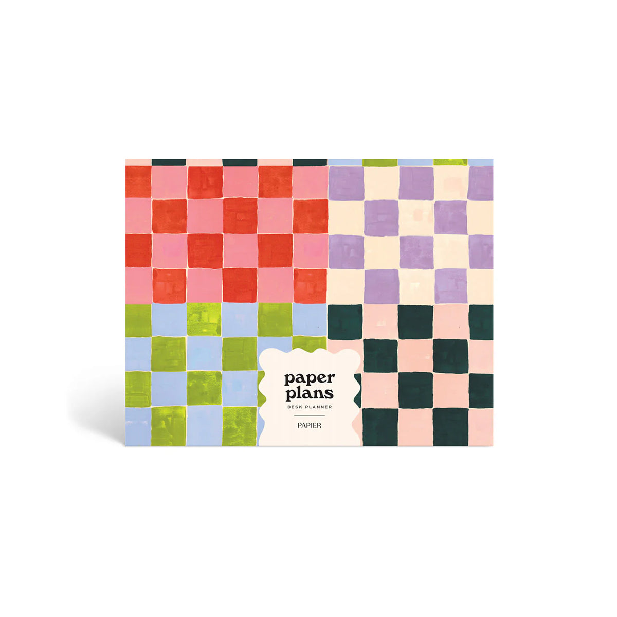 Papier Growth A5 Weekly Desk Planner - Tan/Blue – Homeroom Design