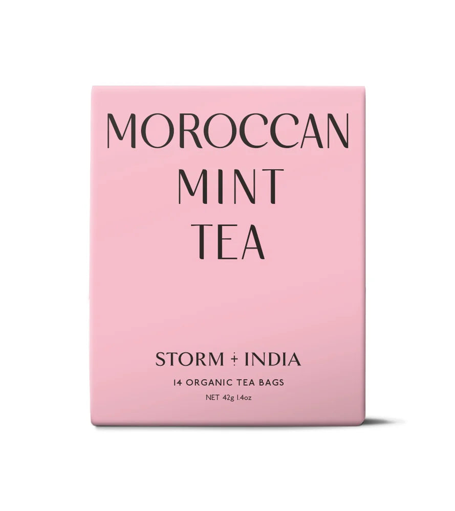 Storm and India Moroccan Mint Tea Bags – Homeroom Design